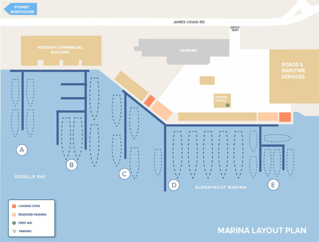 Marina Location | Sydney Superyacht Marina
